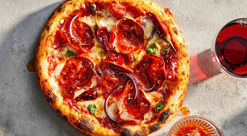 Calabrese Pizza Recipe – Dough Bros Pizza Ovens